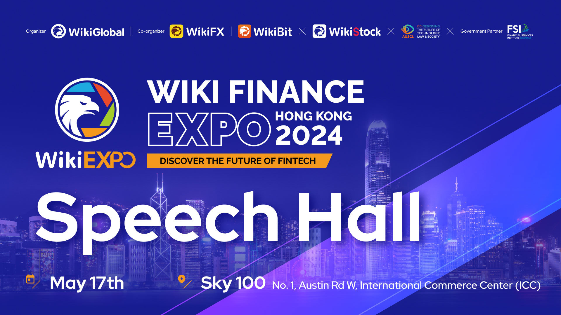 Wiki Finance Expo Hong Kong 2024 - Speech Hall - Forex Live - WikiFX